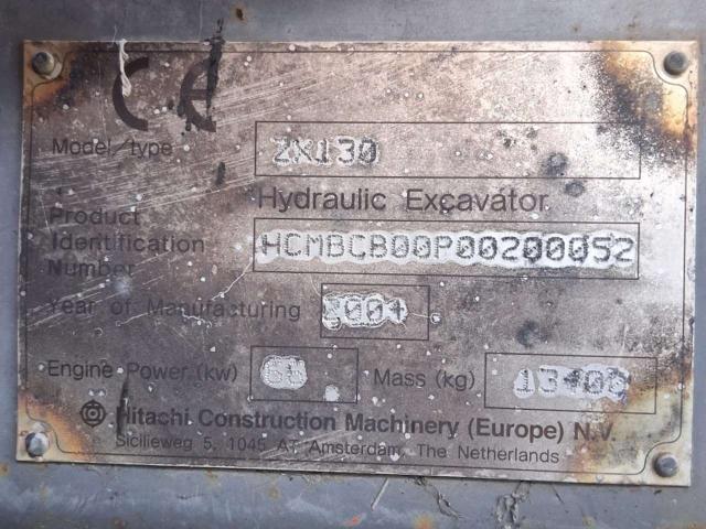 Hitachi ZX130 - Escavatore cingolato in vendita a Roma da Omeco Spa