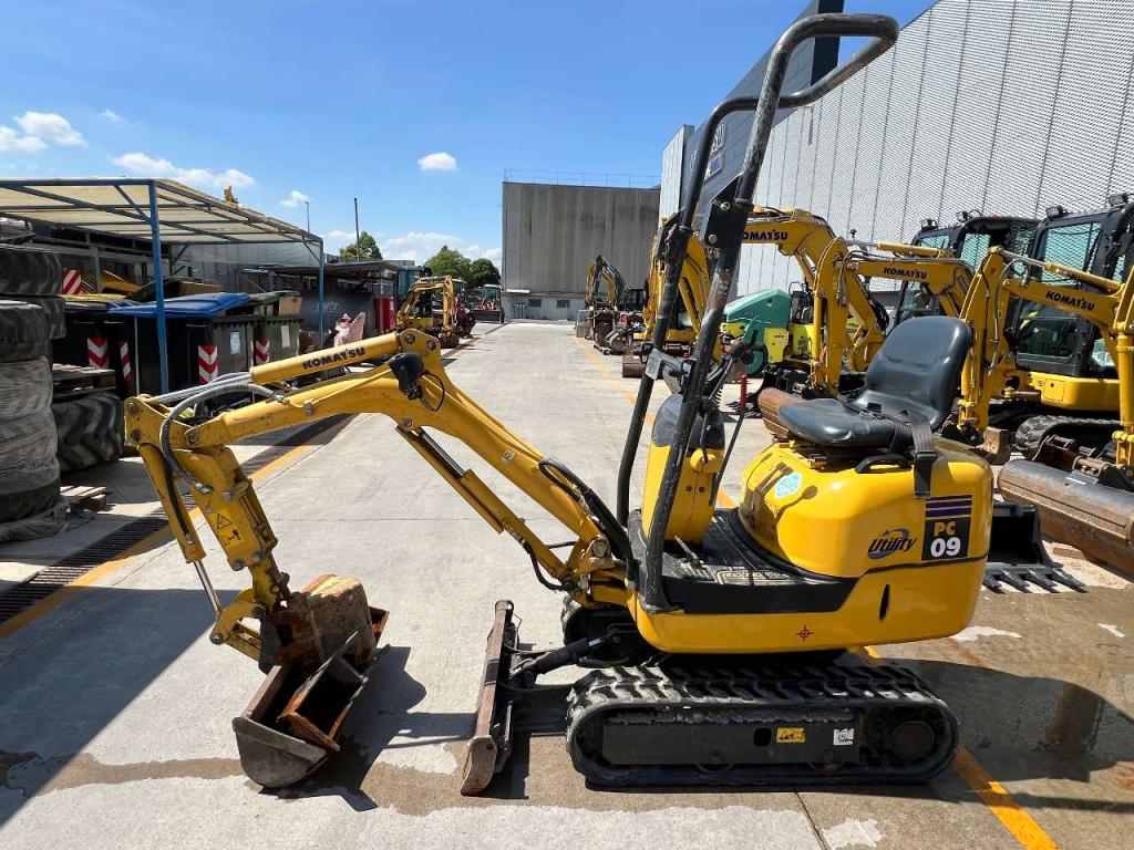 Komatsu PC09-1 - Miniescavatore in vendita a Padova da Varini Srl