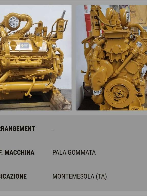 Caterpillar MOTORE REVISIONATO CAT 3408 - Motore a scoppio in vendita a ...