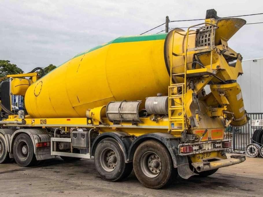 De Buf BETON MXER 12M3 - Semirimorchio betoniera in vendita da Braem NV ...