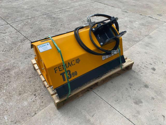 Femac T3 90 REV - Trinciatrice per escavatore / miniescavatore in ...