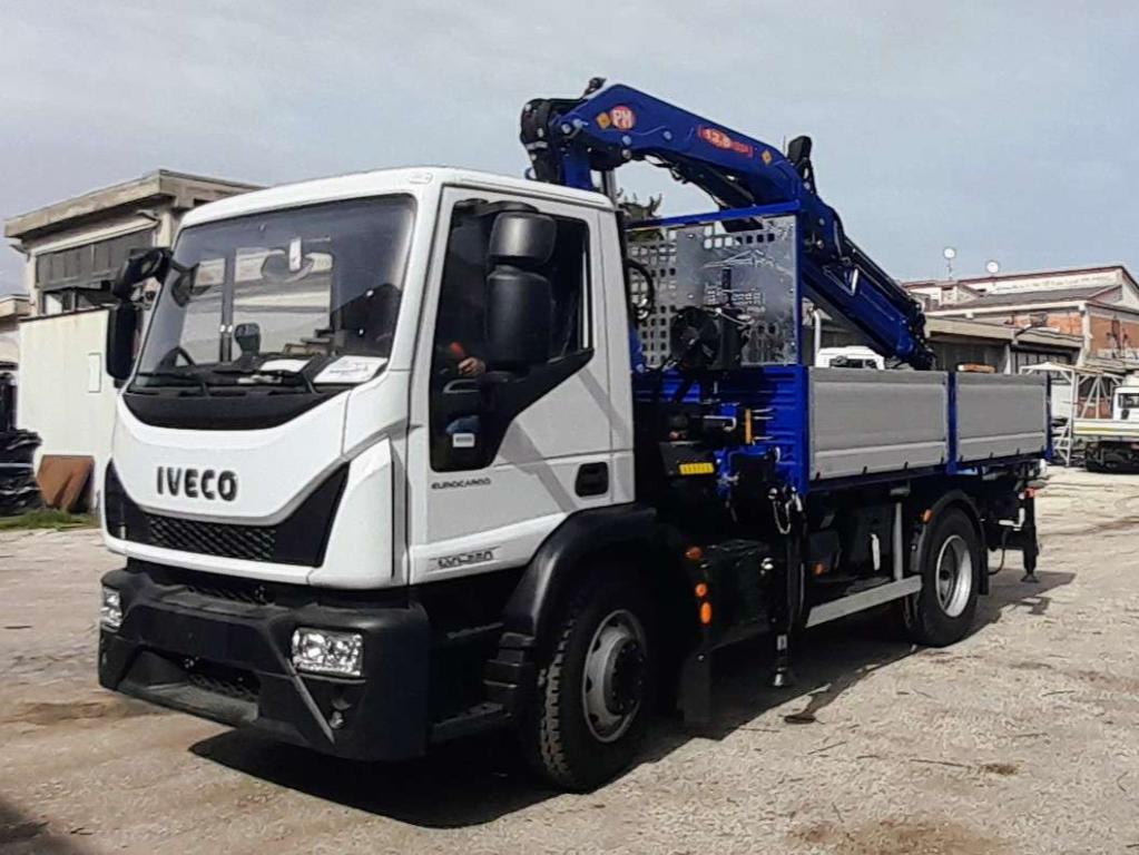 Iveco EUROCARGO ML140E25 K - Camion ribaltabile con gru in vendita a La ...